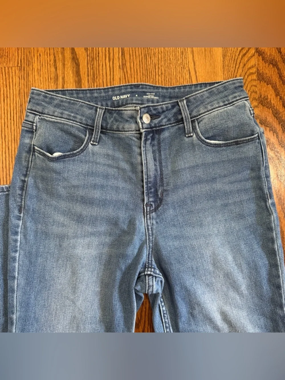 Old Navy | Jeans | Old Navy High Rise Wow Super Skinny Medium Wash ...